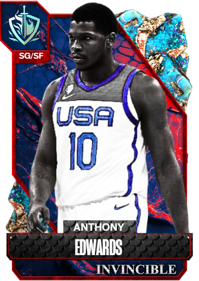 NBA 2K25 | 2KDB MyTEAM NBA 2K Custom Card (Anthony Edwards) by Revan36