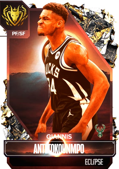 NBA 2K25 | 2KDB MyTEAM NBA 2K Custom Card (Eclipse giannis) by Megabob
