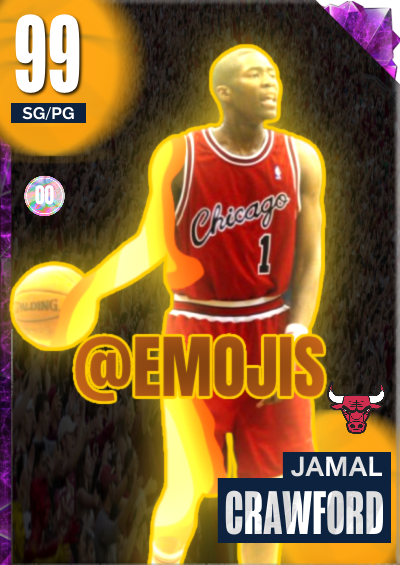 NBA 2K25 | 2KDB MyTEAM NBA 2K Custom Card (Hero Jamal Crawford) by Emojis