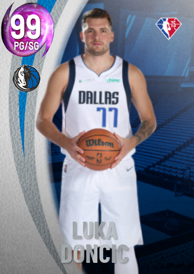 NBA 2K25 | 2KDB MyTEAM NBA 2K Custom Card (Luka Doncic) by Indawg
