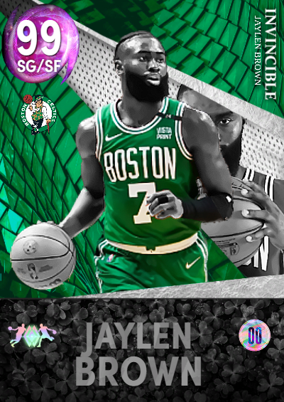 NBA 2K22 | 2KDB Custom Card (INVINCIBLE JAYLEN BROWN)