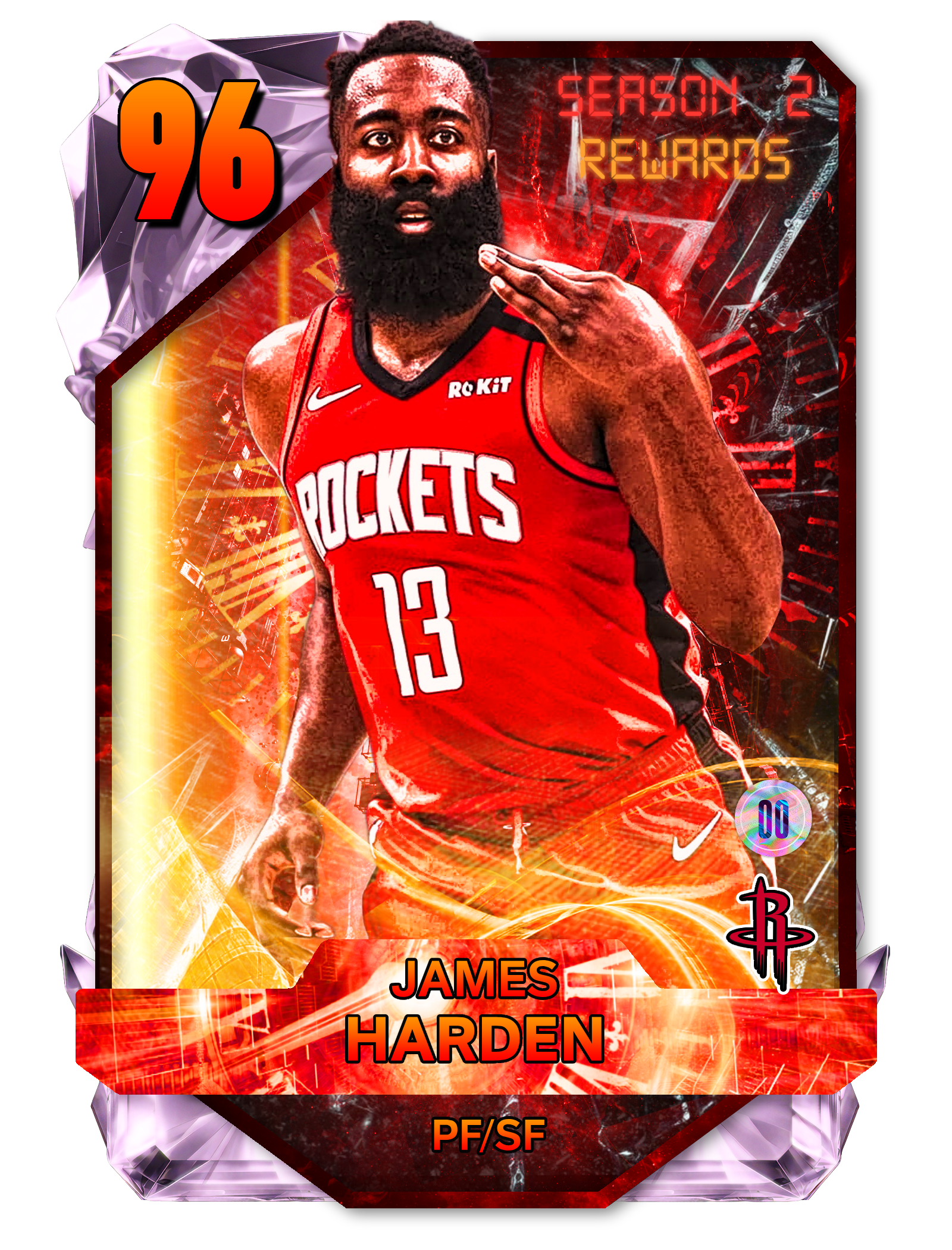 2KDB MyTEAM Database | NBA 2K Custom Card (level 40 reward) by Flopp ...