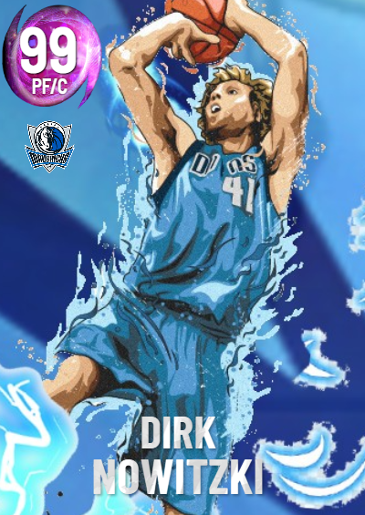 NBA 2K25 | 2KDB MyTEAM NBA 2K Custom Card (Hero Dirk) by smoke07
