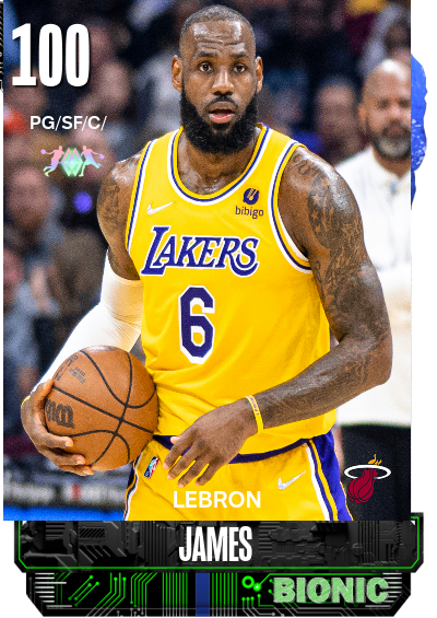 NBA 2K25 | 2KDB MyTEAM NBA 2K Custom Card (Bionic) by 47590