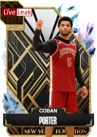 NBA 2K26 | 2KDB MyTEAM NBA 2K Custom Card (Coban Porter) by datr1765