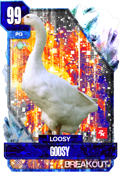 NBA 2K26 | 2KDB MyTEAM NBA 2K Custom Card (Loosy Goosy) by PokeSandy14