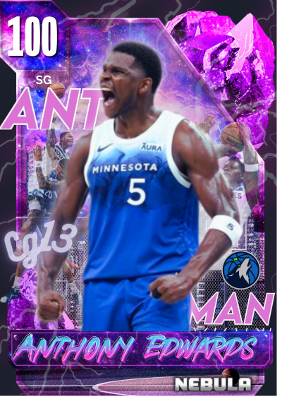 NBA 2K24 | 2KDB Custom Card (ANTHONY EDWARDS 🌠 🌠 🌠)