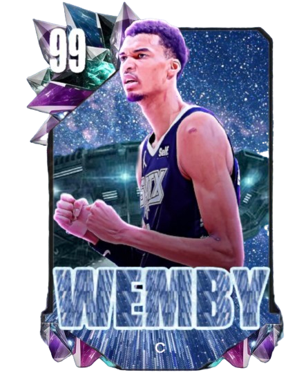 2KDB MyTEAM Database | NBA 2K Custom Card (wemby) by icymonke | NBA 2K26