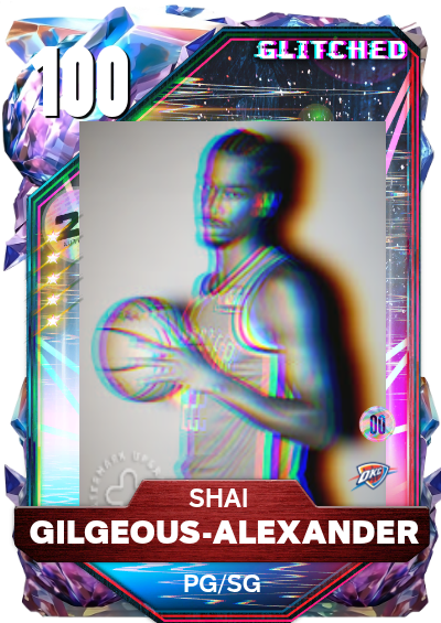 2KDB MyTEAM Database | NBA 2K Custom Card (SGA gliched) by SGA ...