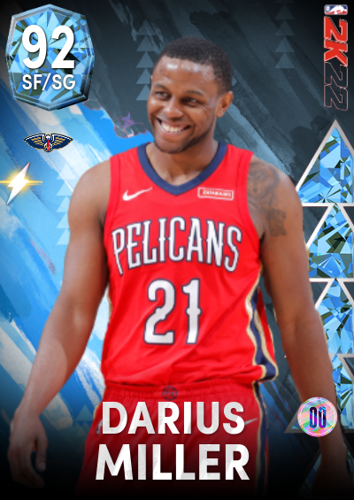 NBA 2K22 | 2KDB Custom Card (Darius Miller)