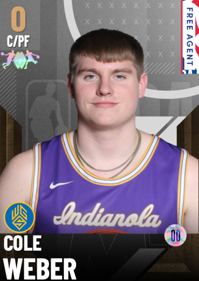 2KDB MyTEAM Database | NBA 2K Custom Card (Cole Weber) by ...