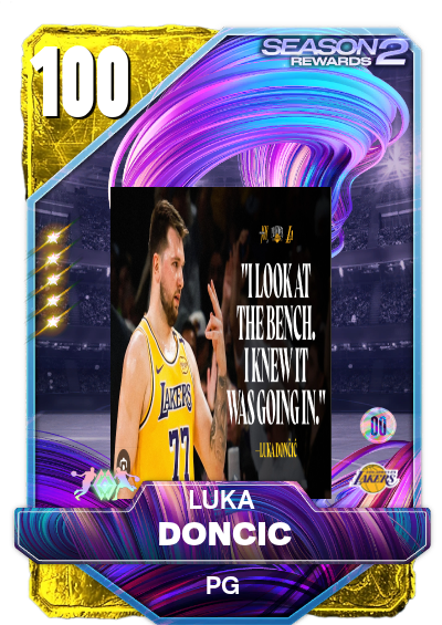 NBA 2K26 | 2KDB MyTEAM NBA 2K Custom Card (Luka Doncic) by LEBRON IS THE GOAT