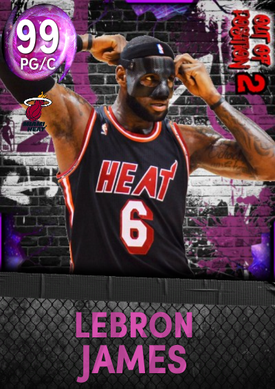 NBA 2K25 | 2KDB MyTEAM NBA 2K Custom Card (Lebron James OOP2) by trevorjones_2