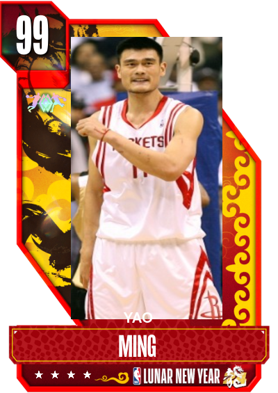 NBA 2K26 | 2KDB MyTEAM NBA 2K Custom Card (YAO MING) by EthanM1