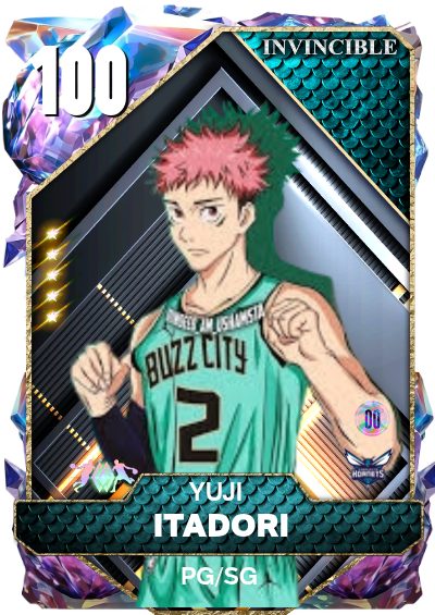 NBA 2K26 | 2KDB MyTEAM NBA 2K Custom Card (Yuji 100 ovr) by SGA_IsTheGoat