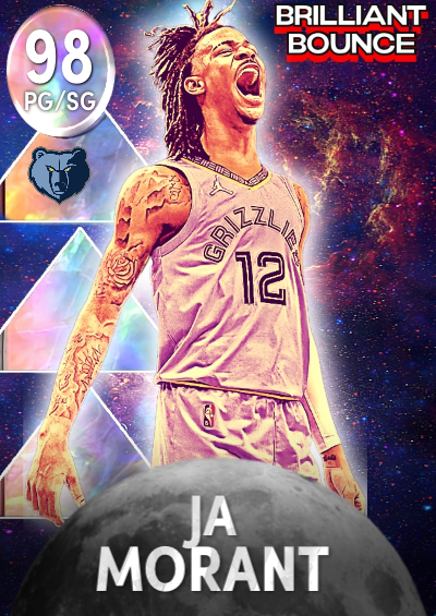 2KDB MyTEAM Database | NBA 2K Custom Card (Ja Morant) by FREAKY | NBA 2K26