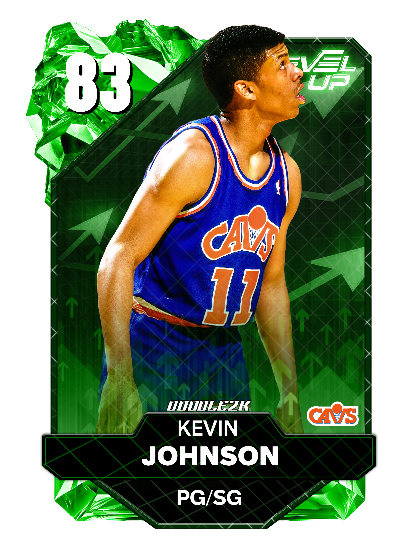 NBA 2K25 | 2KDB MyTEAM NBA 2K Custom Card (KJ) by ooferdoodle