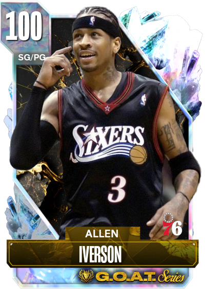 NBA 2K24 | 2KDB Custom Card (Allen Iverson )