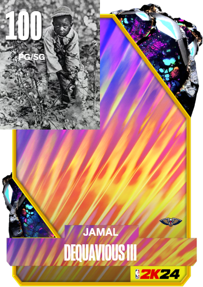 NBA 2K26 | 2KDB MyTEAM NBA 2K Custom Card (DeQuavious III) by JuniorEating