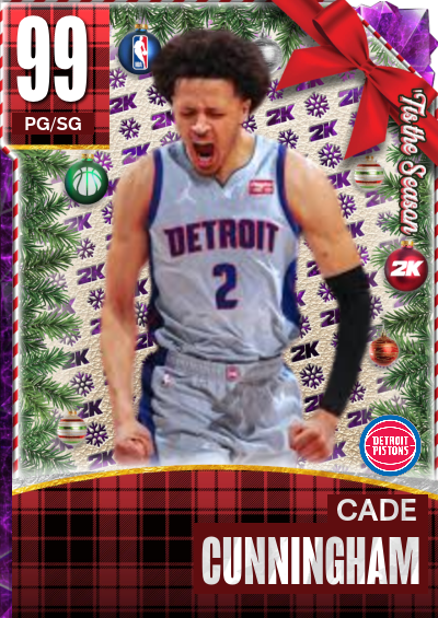 NBA 2K25 | 2KDB MyTEAM NBA 2K Custom Card (Cade cunningham) by Draftwarz
