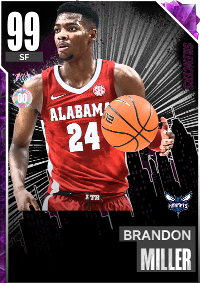 NBA 2K25 | 2KDB MyTEAM NBA 2K Custom Card (Brandon Miller) by dantebear221