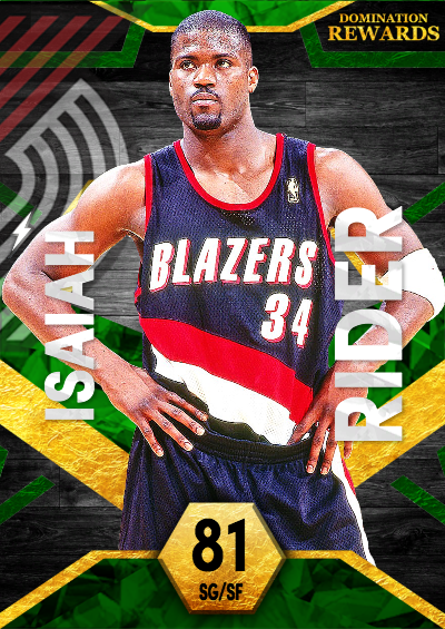 NBA 2K26 | 2KDB MyTEAM NBA 2K Custom Card (Isaiah Rider) by nemedis