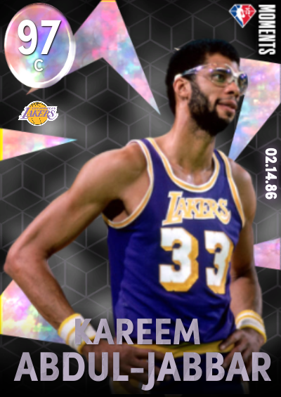 NBA 2K25 | 2KDB MyTEAM NBA 2K Custom Card (Kareem Abdul-Jabbar) by zbasket98