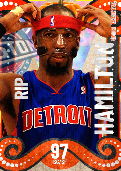 NBA 2K25 | 2KDB MyTEAM NBA 2K Custom Card (Rip Hamilton) by Lilbacon
