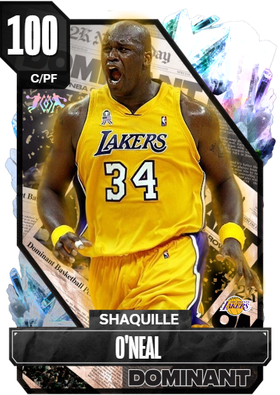 NBA 2K26 | 2KDB MyTEAM NBA 2K Custom Card (shaquille o'neal) by Curry.VFX