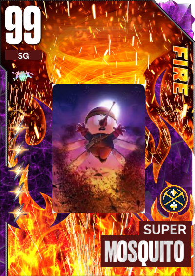 NBA 2K25 | 2KDB MyTEAM NBA 2K Custom Card (Super Mosquito) by Traybalin