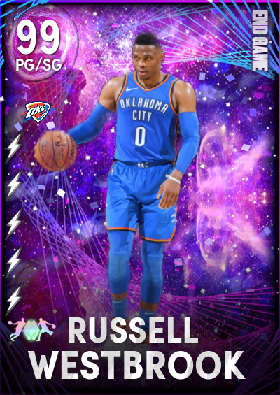 NBA 2K25 | 2KDB MyTEAM NBA 2K Custom Card (END GAME RUSS) by Dovis
