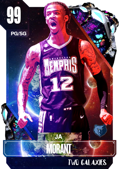 NBA 2K25 | 2KDB MyTEAM NBA 2K Custom Card (Two Galaxies Ja) by Megabob