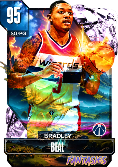 NBA 2K25 | 2KDB MyTEAM NBA 2K Custom Card (In a fantasy) by Megabob