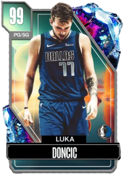 2KDB MyTEAM Database | NBA 2K Custom Card (Luka Magic) by 2k34 | NBA 2K26