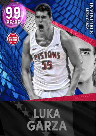 2KDB MyTEAM Database | NBA 2K Custom Card (invincible luka (the one ...