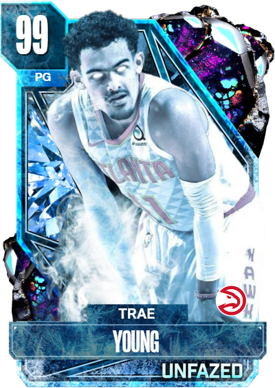 NBA 2K25 | 2KDB MyTEAM NBA 2K Custom Card (Trae Young) by Revan36