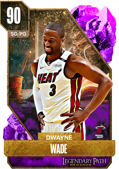 NBA 2K26 | 2KDB MyTEAM NBA 2K Custom Card (Legendary Path Dwayne Wade ...