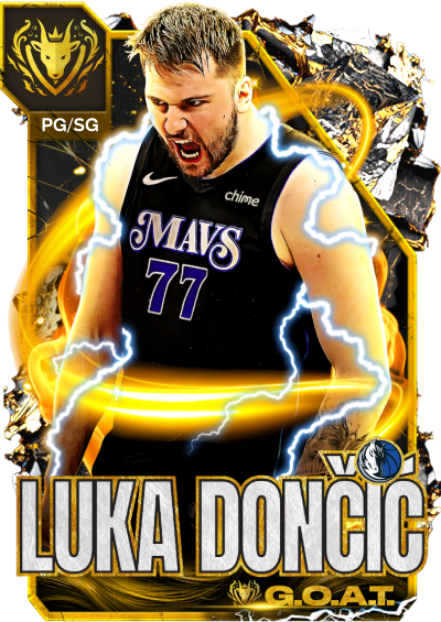 NBA 2K26 | 2KDB MyTEAM NBA 2K Custom Card (Goat Luka) by Ashtonyuy