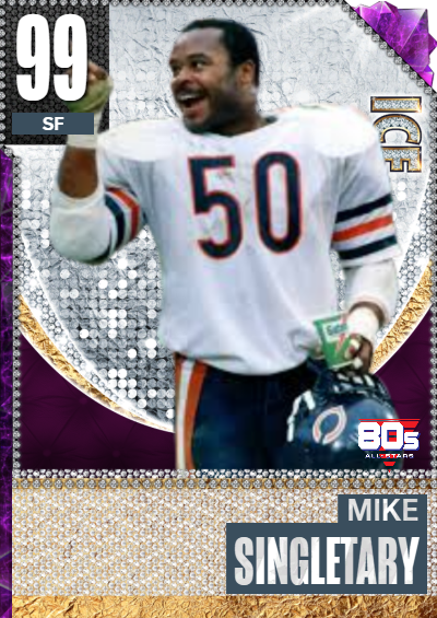 NBA 2K25 | 2KDB MyTEAM NBA 2K Custom Card (Mike Singletary) by tmacfan34