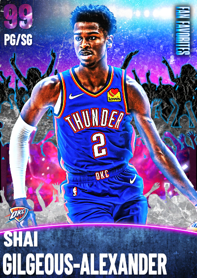 2KDB MyTEAM Database | NBA 2K Custom Card (SGA) by Swish4141 | NBA 2K26