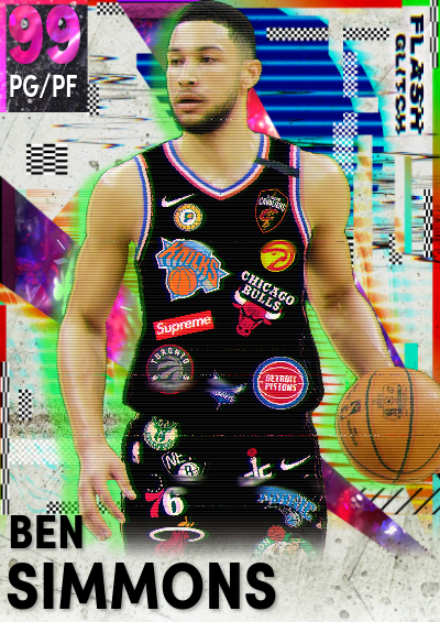 2KDB MyTEAM Database | NBA 2K Custom Card (Ben Simmons) by vc06 | NBA 2K26