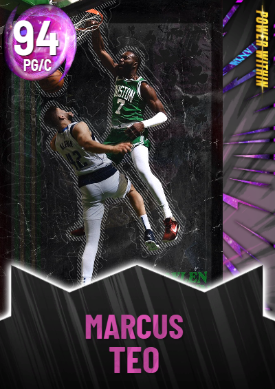 NBA 2K22 | 2KDB Custom Card (Marcus Teo)