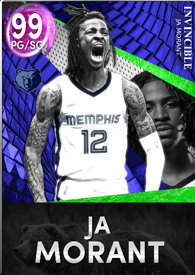 NBA 2K25 | 2KDB MyTEAM NBA 2K Custom Card (Invincible Ja) by HyperBandit80