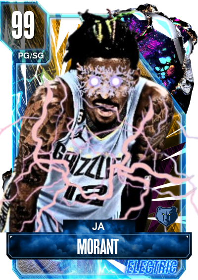 2KDB MyTEAM Database | NBA 2K Custom Card (Ja Morant) by Revan36 | NBA 2K26