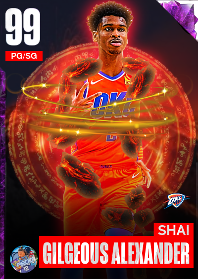 NBA 2K25 | 2KDB MyTEAM NBA 2K Custom Card (hero i guess?) by Asher2K
