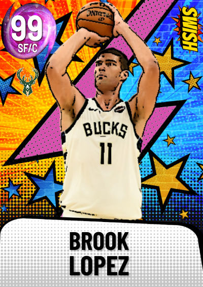NBA 2K25 | 2KDB MyTEAM NBA 2K Custom Card (Brook Lopez Swish) by ...