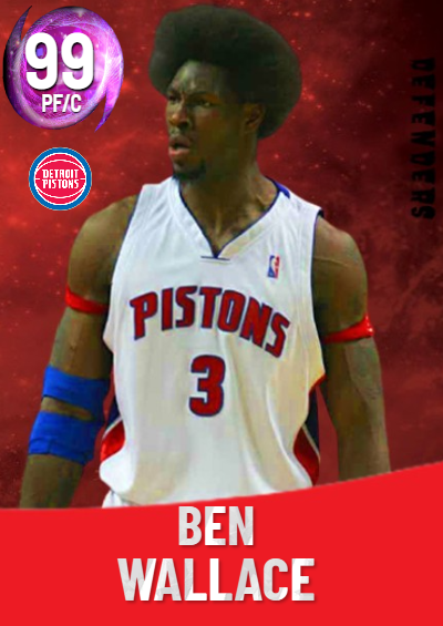 NBA 2K22 | 2KDB Custom Card (Ben wallace )