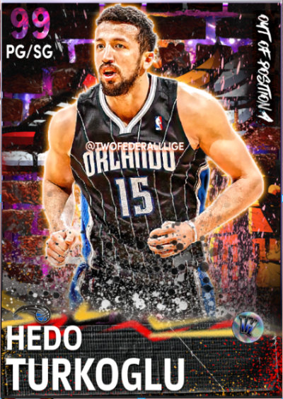NBA 2K26 | 2KDB MyTEAM NBA 2K Custom Card (OOP Hedo Turkoglu) by ...