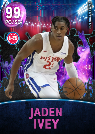NBA 2K25 | 2KDB MyTEAM NBA 2K Custom Card (Jaden Ivey) by PotatoTomato