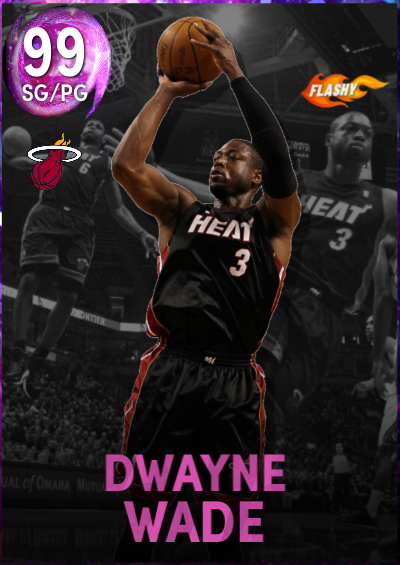 NBA 2K25 | 2KDB MyTEAM NBA 2K Custom Card (Dwayne Wade) by mxmba_